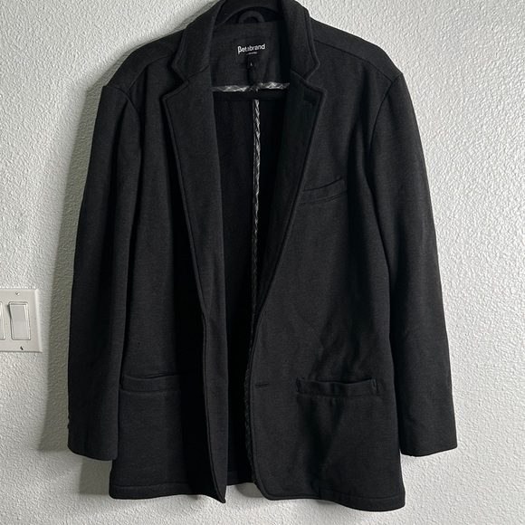 Betabrand | Jackets & Coats | Betabrand Dark Gray Mens Jacket Blazer ...